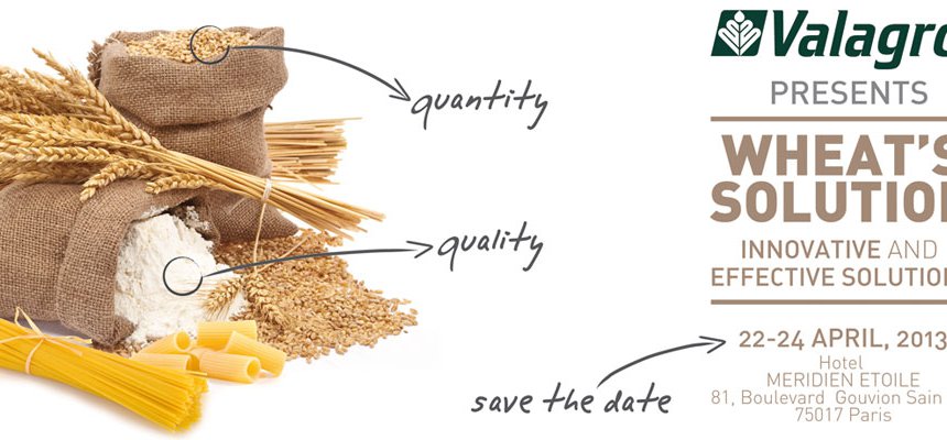 Valagro presents innovative solutions for wheat growing in Paris ...